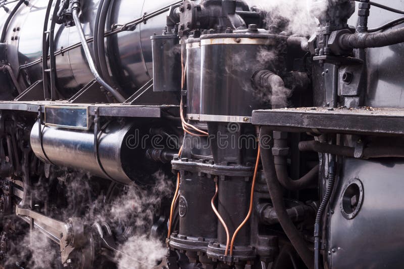 Steam Train stock image. Image of steam, tractor, station - 51070605