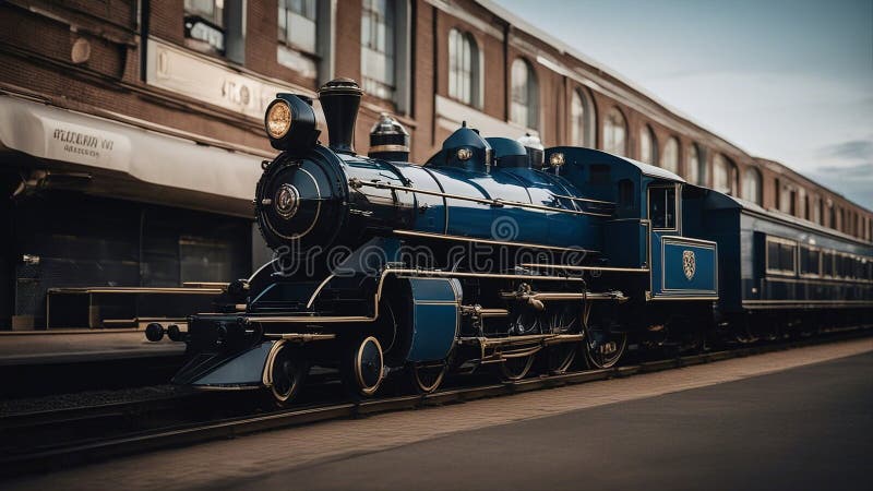 Steam Train in the Countryside _A Old-fashioned Train with a Cool ...
