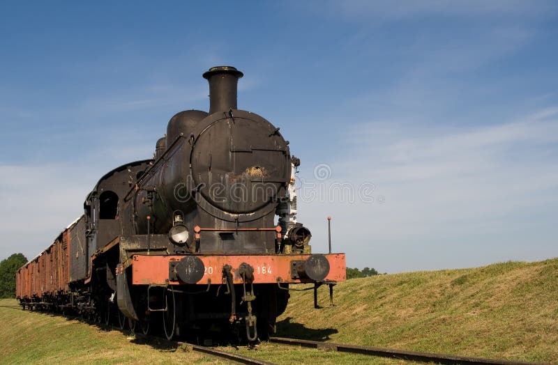 Train stopping stock photo. Image of boxcar, stop, work - 5900280