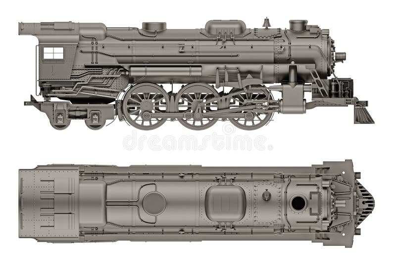 Train Top View Stock Illustrations – 711 Train Top View Stock ...