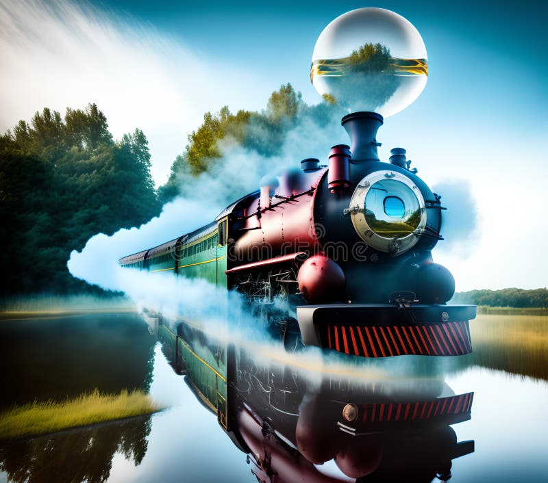 Train, Retro Style Game Pixelated Graphics Stock Illustration ...