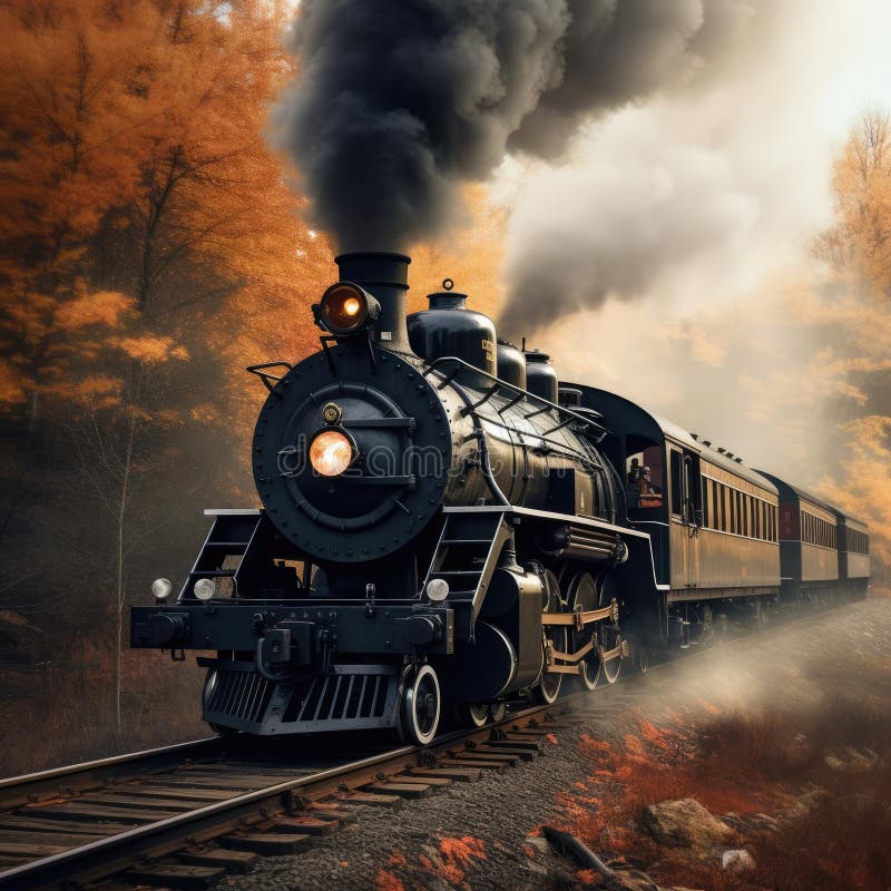 Nostalgic Steam Stock Illustrations – 246 Nostalgic Steam Stock ...
