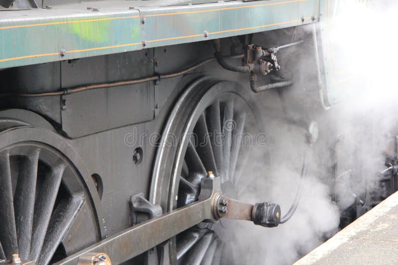 Britain Steam Train Postage Stamps Editorial Stock Photo - Image of ...