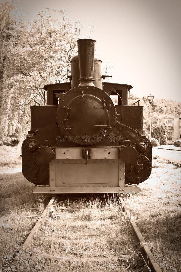 BW old train stock photo. Image of train, oldest, detail - 699258