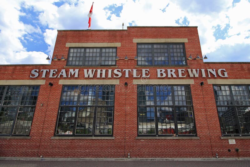 Steam Whistle Brewing Logo editorial stock image. Image of drink - 25163969