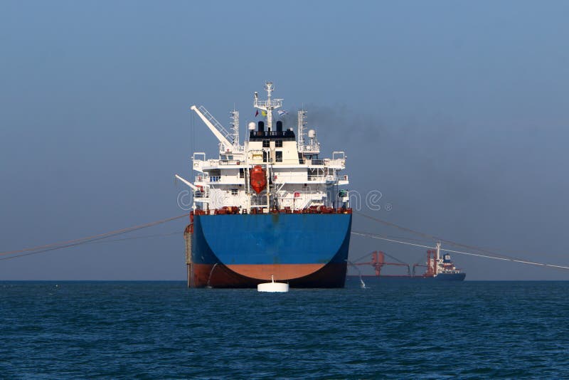 Steamer - Large Cargo and Passenger Vessel Editorial Stock Image ...