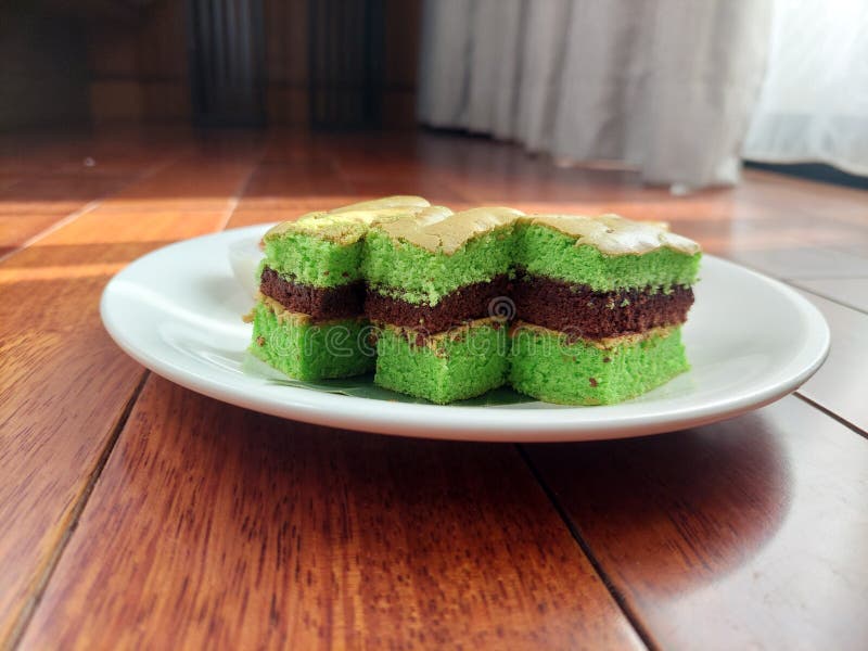 Steamed Bun with Green and Brown Color Stock Image - Image of breakfast ...