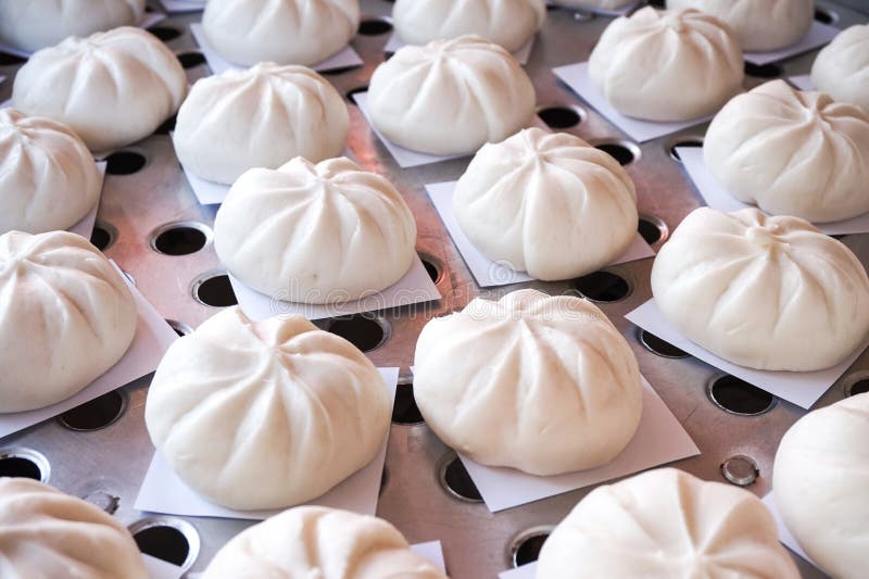 Process Steamed Glutinous Rice. Stock Photo - Image of bamboo, cinder ...