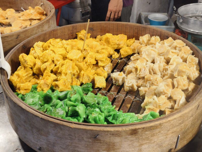 Steamed Chicken Dumplings stock photo. Image of restaurant - 277122080