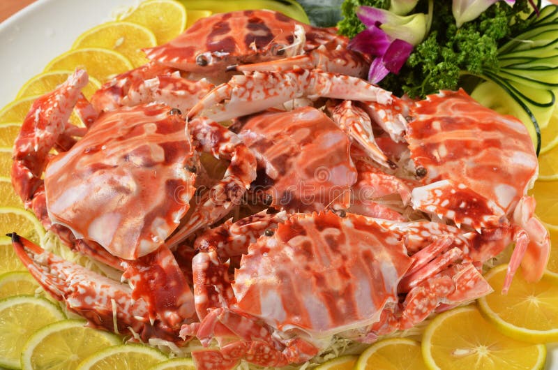Steamed crabs stock image. Image of nutrition, claw, delicious - 28039589