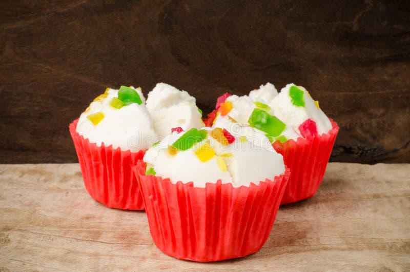 Steamed cupcake stock image. Image of food, cupcake, dessert - 82026419