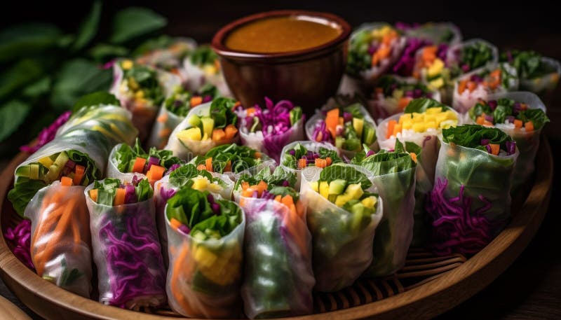 Steamed Dim Sum, Pork and Vegetable Dumplings, Healthy Eating Generated ...