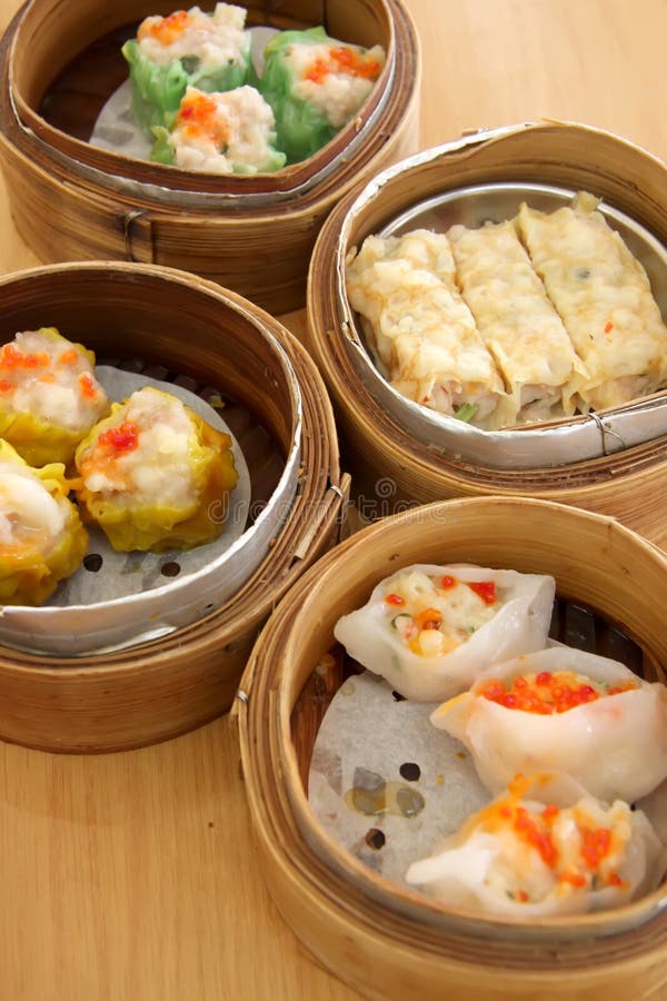 Steamed dimsum stock image. Image of dining, luxurious - 5369103