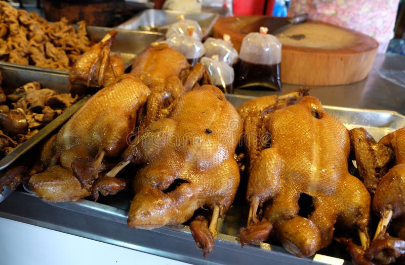 Steamed duck stock image. Image of super, food, dribbling - 87868579