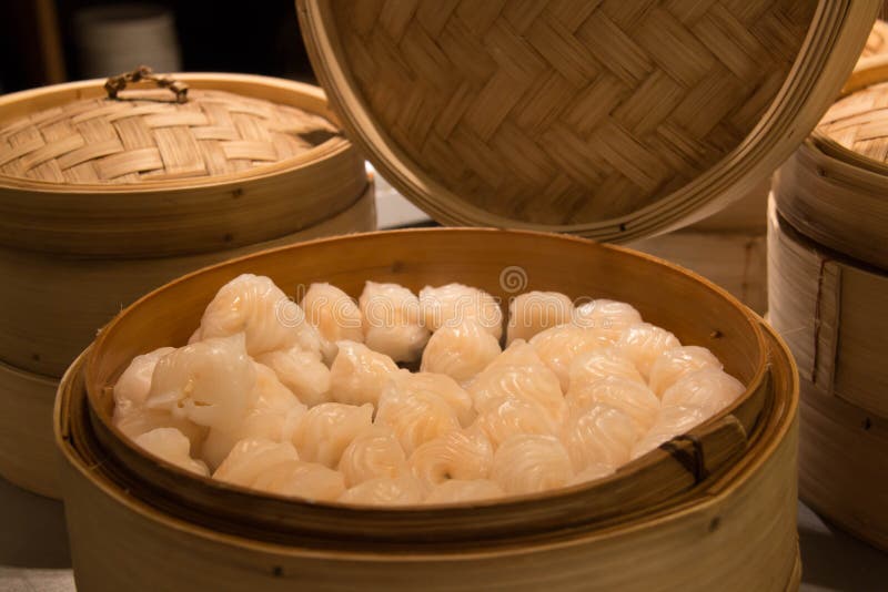 Steamed Dumpling Chinese Buns Pork Bun Stock Image - Image of stuffed ...