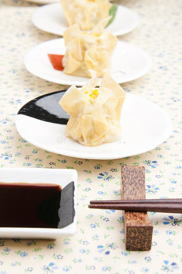 Steamed dumplings stock image. Image of appetizer, traditional - 26425033