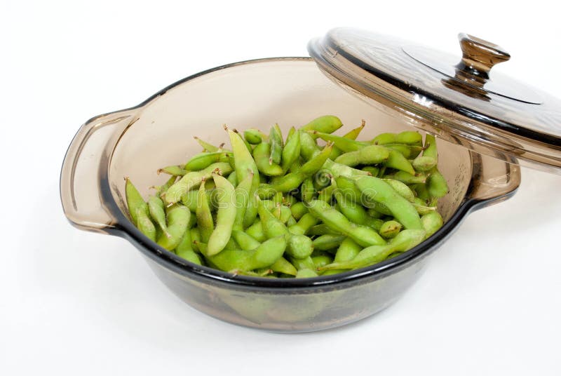 Edamame stock image. Image of soybean, soybeans, horizontal - 27877547