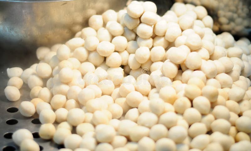 Steamed Fish Balls stock photo. Image of health, fish - 218582966