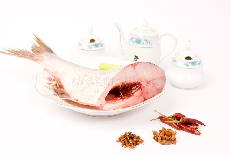 Steamed Fish Head ,Chinese Food Stock Photo - Image of bighead ...