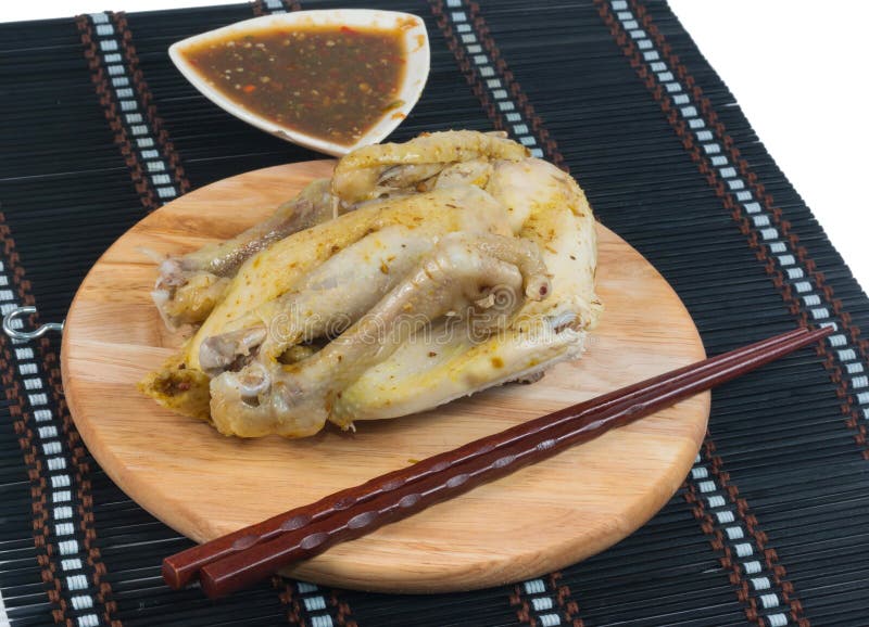 Steamed herbal chicken stock photo. Image of anise, chilli - 85391024