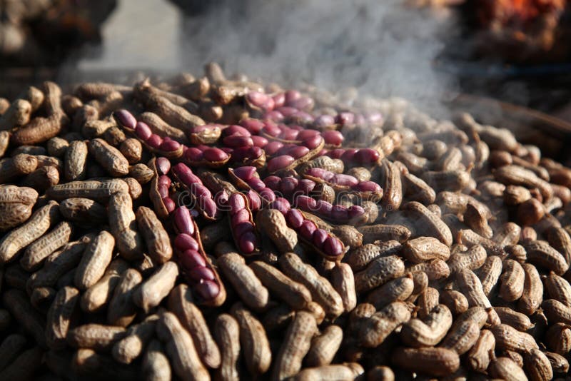 Steamed peanuts stock image. Image of product, peanut - 22701575