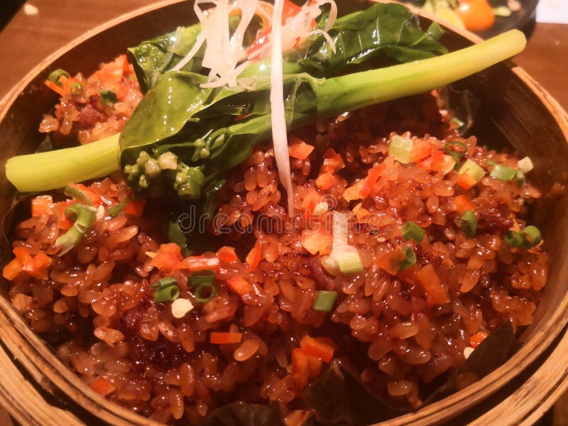 Steamed pork dish stock photo. Image of dinner, plate - 128922912