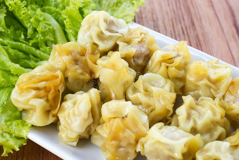Pork Dumplings Soup it is a Type of Thai Food that is Influenced by ...