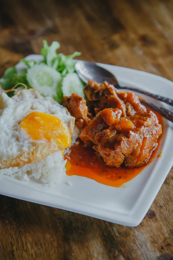 Steamed pork and rice stock photo. Image of chinese - 101230584