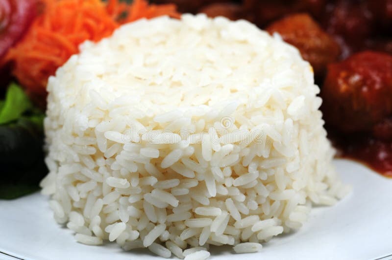 White rice stock image. Image of feed, fresh, hearty - 19017173