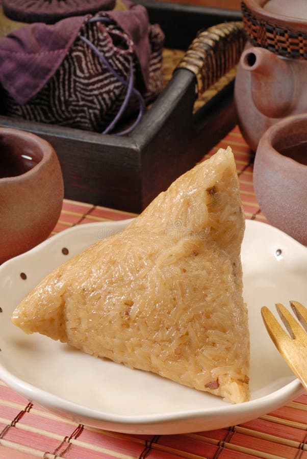 Steamed rice dumpling stock photo. Image of traditional - 32650212