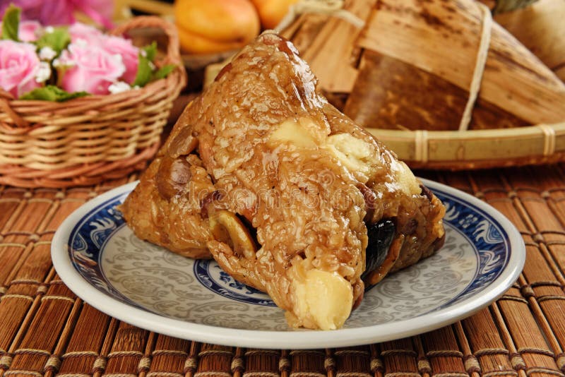 Steamed rice dumpling stock image. Image of food, cuisine - 67950001