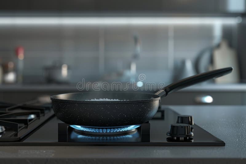 Steamed Rice in a Pan with Steam Floating Around with Generative AI ...