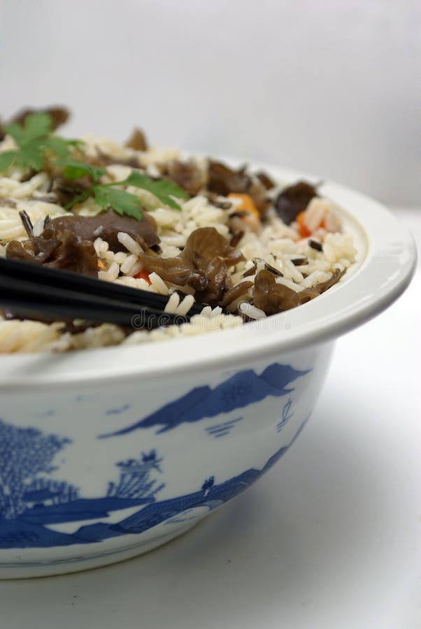 Steamed Rice With Vegetables Stock Photo - Image of food, lunch: 16484162