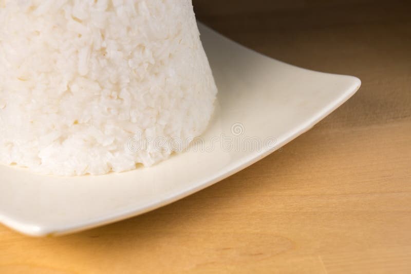 Steamed rice stock image. Image of healthy, grain, natural - 83898189