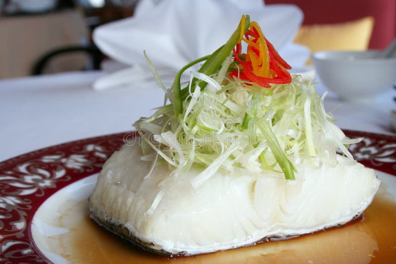 Steamed Snow Fish stock image. Image of food, fillet - 20031749