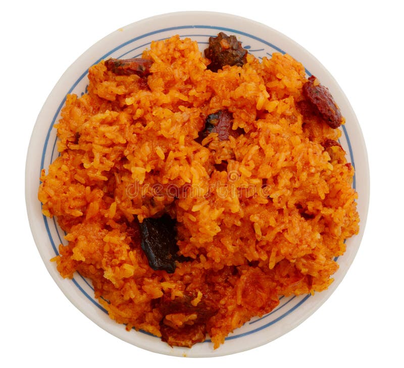 A Steamed Sticky Rice Plate Stock Image - Image of plate, color: 30304605