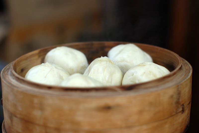 Steamed stuffed bun stock image. Image of gourmet, cook - 35272627