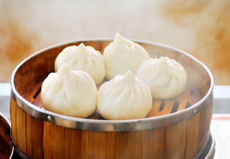 Steamed stuffed buns stock photo. Image of hunger, buns - 12738336