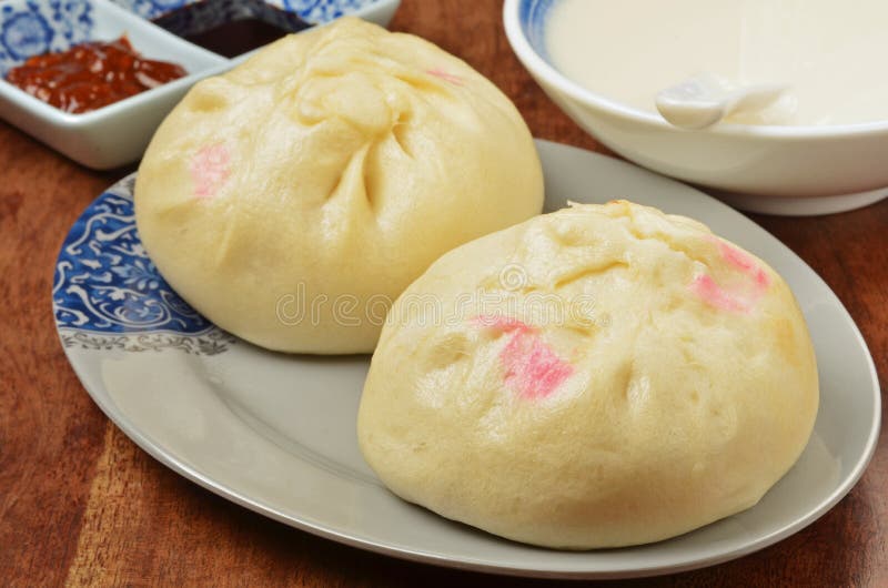 Steamed stuffed buns stock photo. Image of asian, filled - 29744478