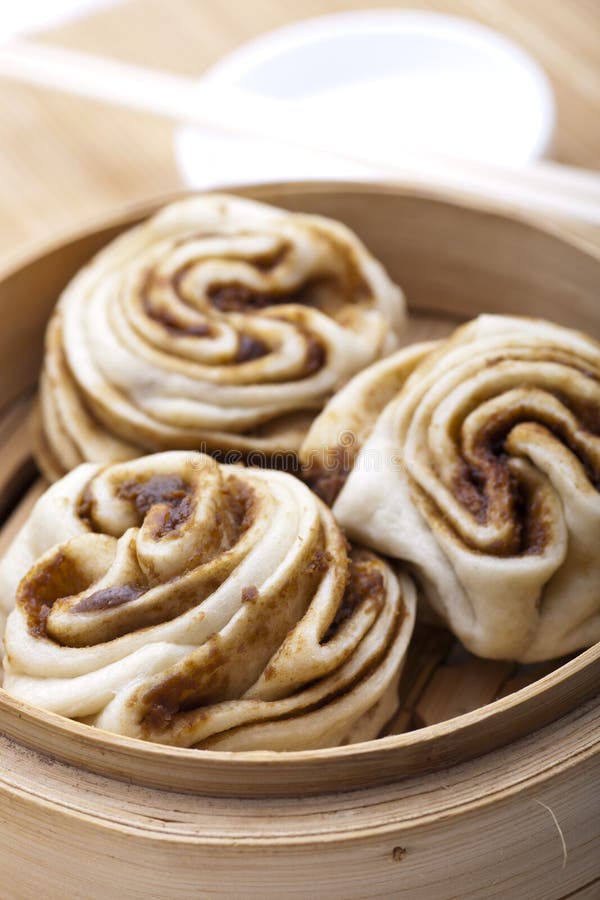 Steamed twisted roll stock photo. Image of freshness - 24099316