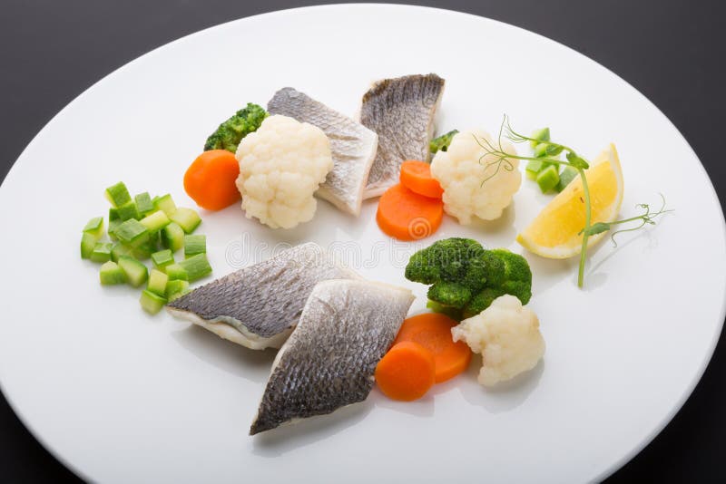 Steamed White Fish Fillet with Vegetables Stock Image - Image of ... Steamed White Fish Fillet with Vegetables Stock Image - Image of ...