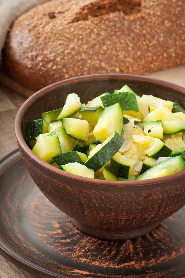 Steamed Zucchini with Spices Stock Image - Image of cooked, cook: 31763737