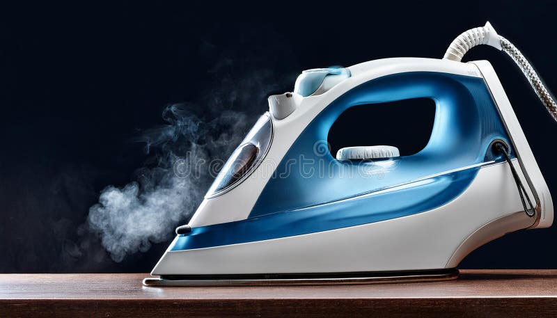 Steaming Iron. Electric Steam Iron, Clipping Path Included Stock ...