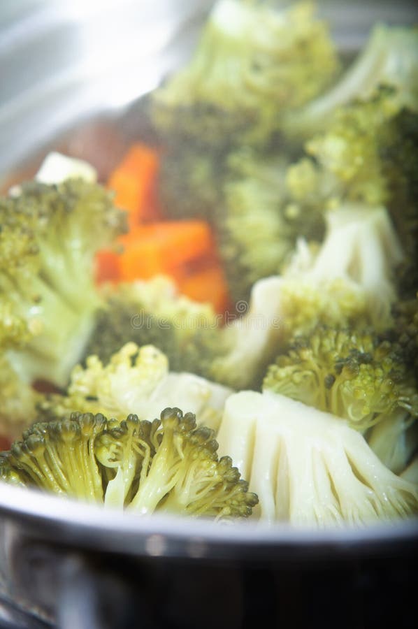 Steaming Vegetables stock image. Image of vertical, steamed - 20151877