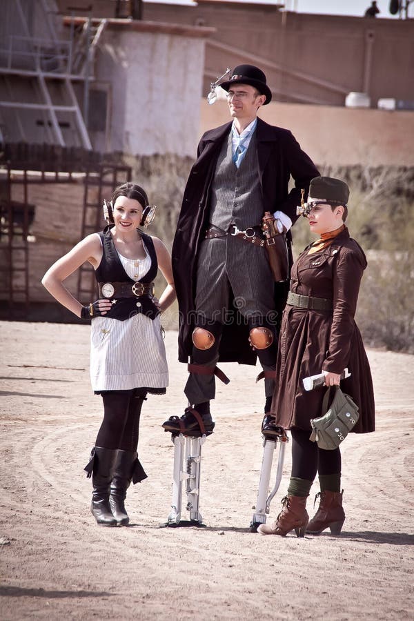 Steampunk Wild Wild West Con Editorial Image - Image of fantasy ...