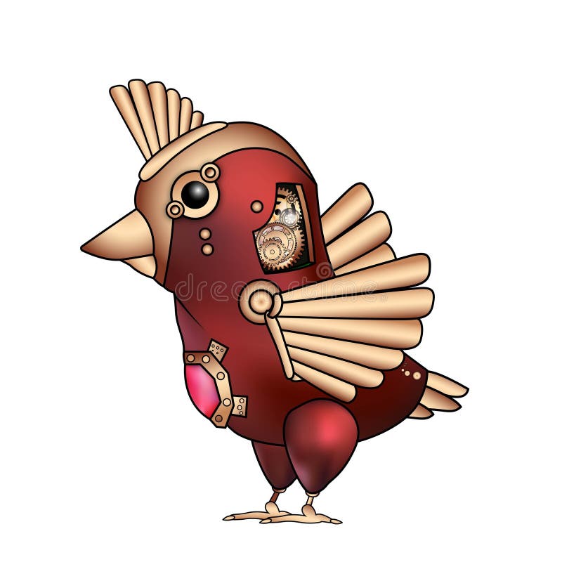 Mechanical Bird Monster Stock Illustrations – 100 Mechanical Bird ...