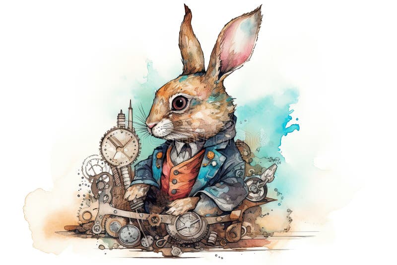 Rabbit Steampunk Stock Illustrations – 298 Rabbit Steampunk Stock ...