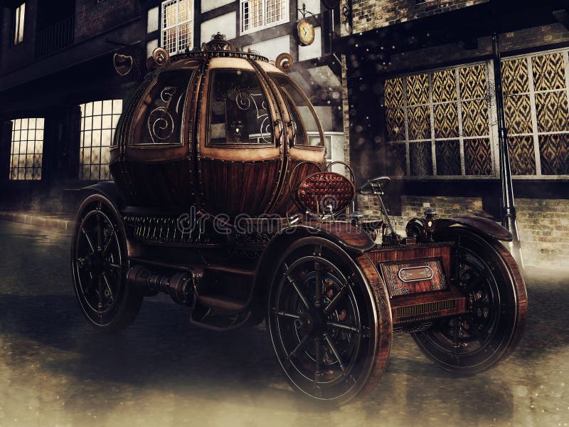 Steampunk Night Stock Illustrations – 783 Steampunk Night Stock ...