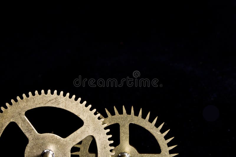 Clock Cogs stock photo. Image of gears, retro, time, clock - 12155174