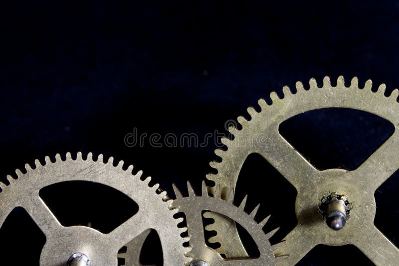 Old Clock Cogs Border stock image. Image of wall, gear - 44696001
